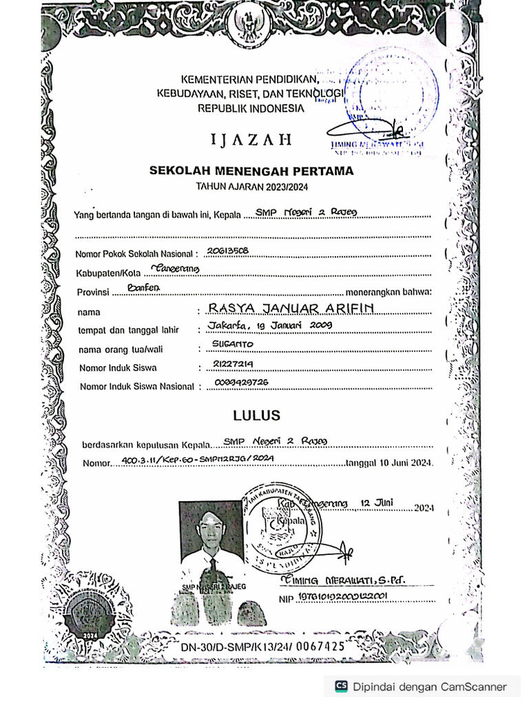 Rasya Ijazah | PDF