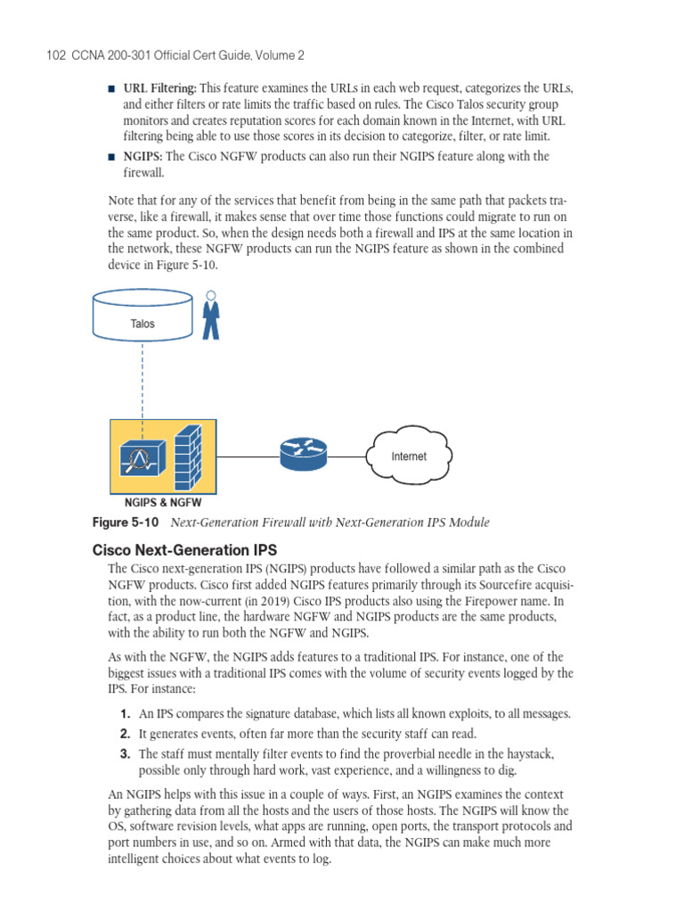 Ccna 200 301 Official Cert Guide Volume 2 50 Pdf Firewall