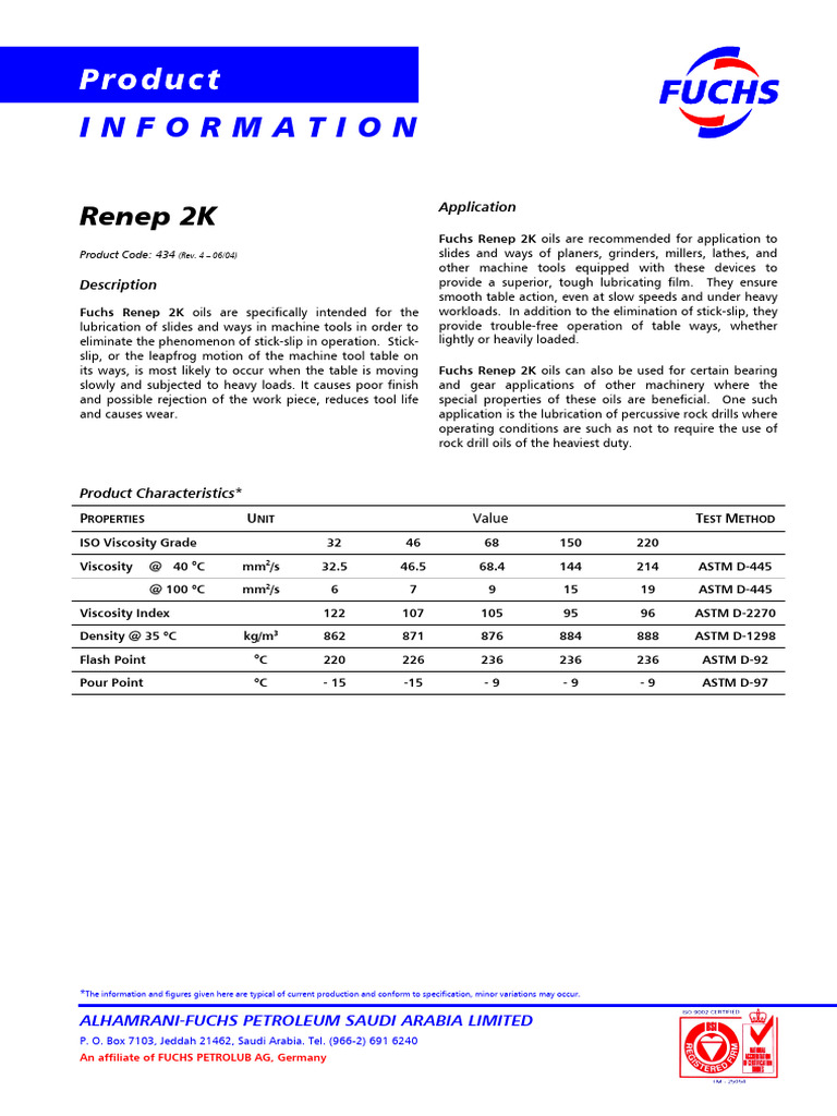 Sildeways - Renep 2K 68 | PDF | Drill | Mechanical Engineering