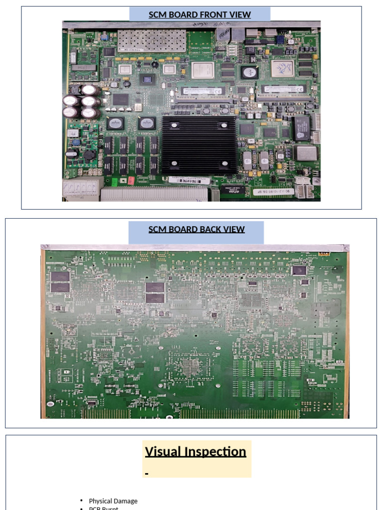 SCM Board Front View | PDF | Amplifier | Electrical Equipment