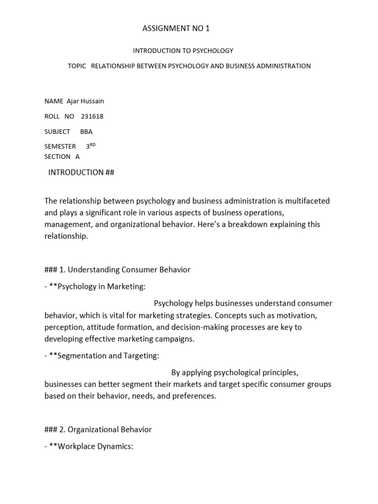 Introduction To Psychology 5 | PDF | Psychology | Leadership