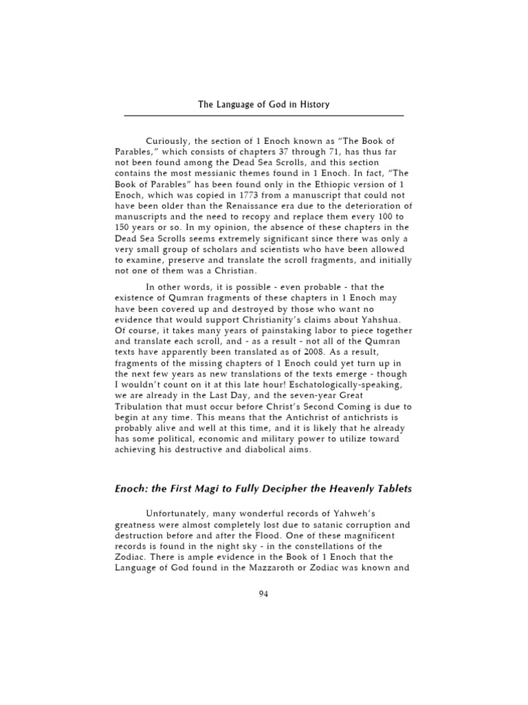 Language of God in History Ch-2 Enochian-Astronomy | PDF | Book Of ...