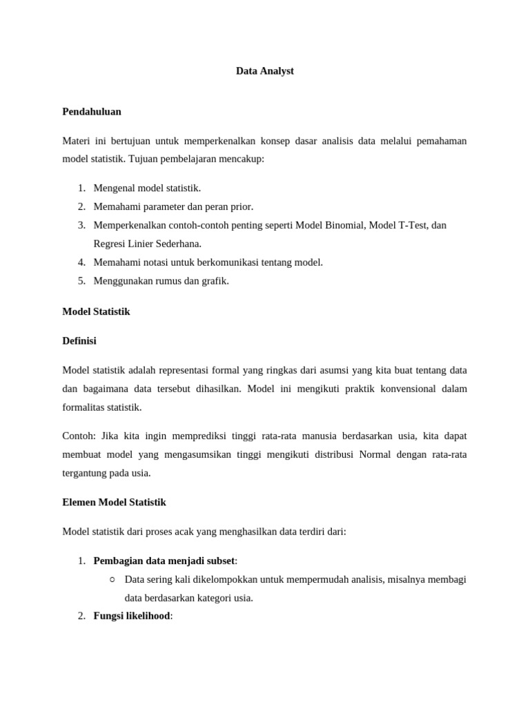 UAS Data Analyst | PDF