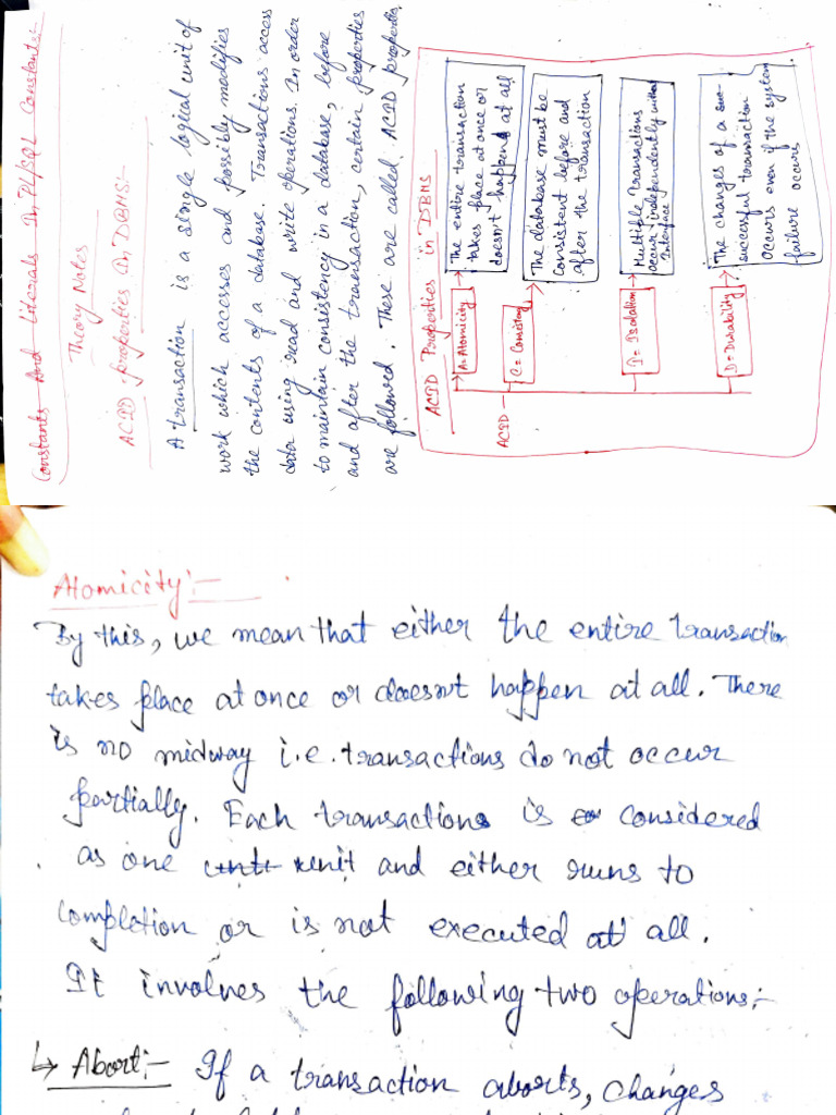 ACID Property and Isolation | PDF