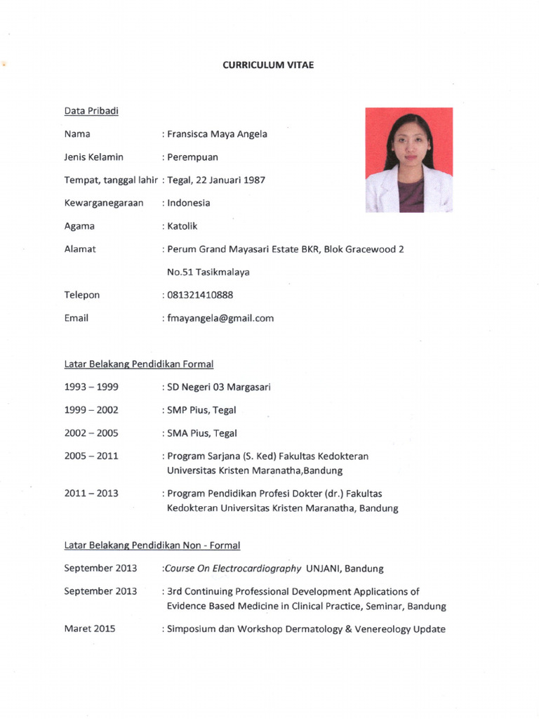CV Maya 2024 | PDF