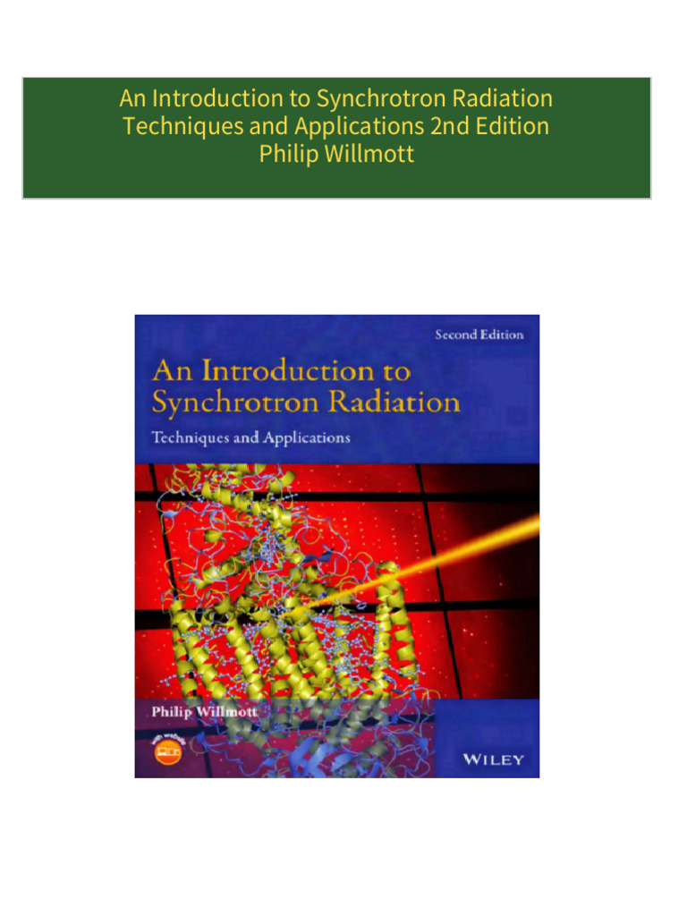 Download ebooks file An Introduction to Synchrotron Radiation ... Download ebooks file An Introduction to Synchrotron Radiation ...