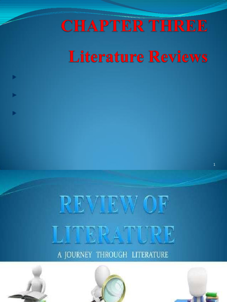 Chapter Three Literature Review | PDF | Literature Review | Thesis