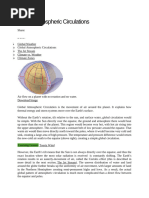 Tri Cellular Model Handout | PDF | Atmospheric Circulation | Oceanography
