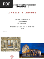 Lintels and Arches | PDF | Civil Engineering | Building Engineering