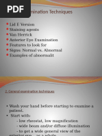 Fluorescein Corneal Staining Guide | PDF | Cornea | Ophthalmology
