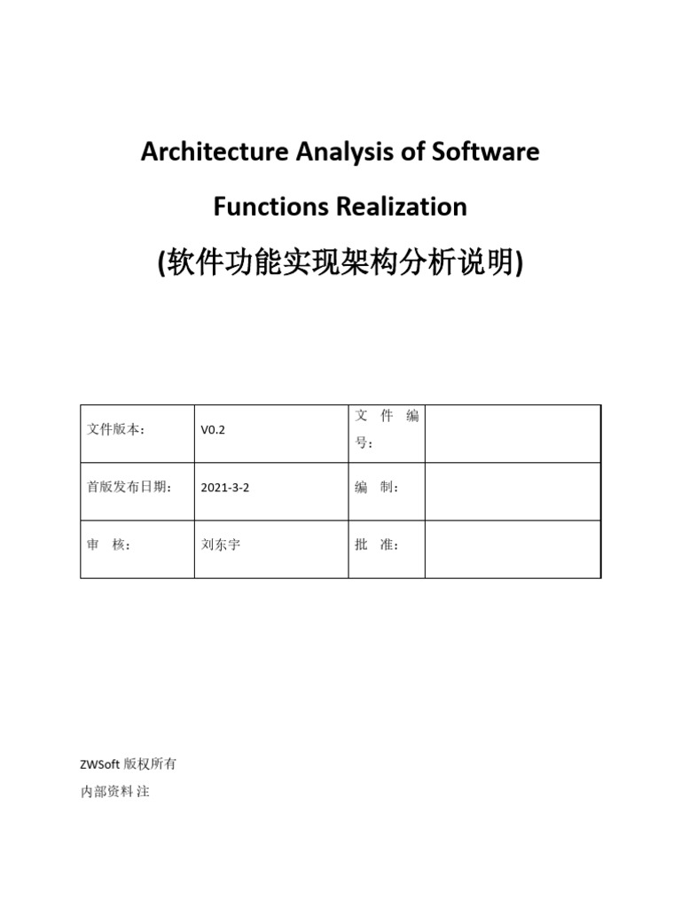 Software Function Architecture Analysis | PDF | Eigenvalues And Eigenvectors | Mechanics