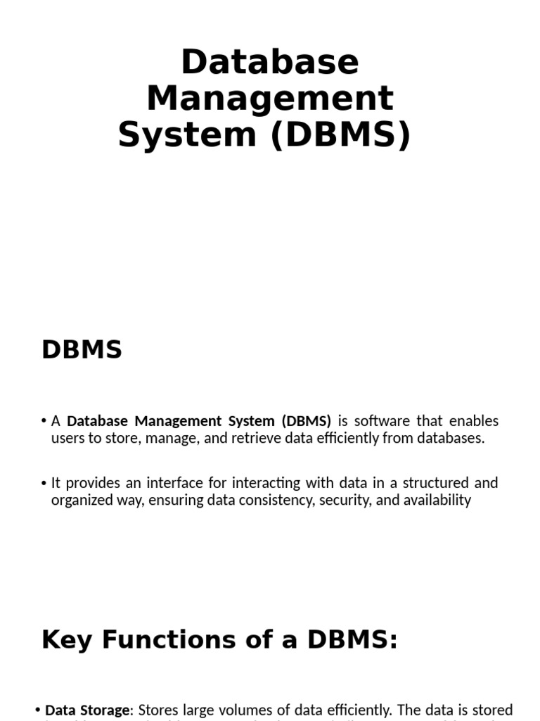 DBMS | PDF | Databases | Relational Database DBMS | PDF | Databases | Relational Database