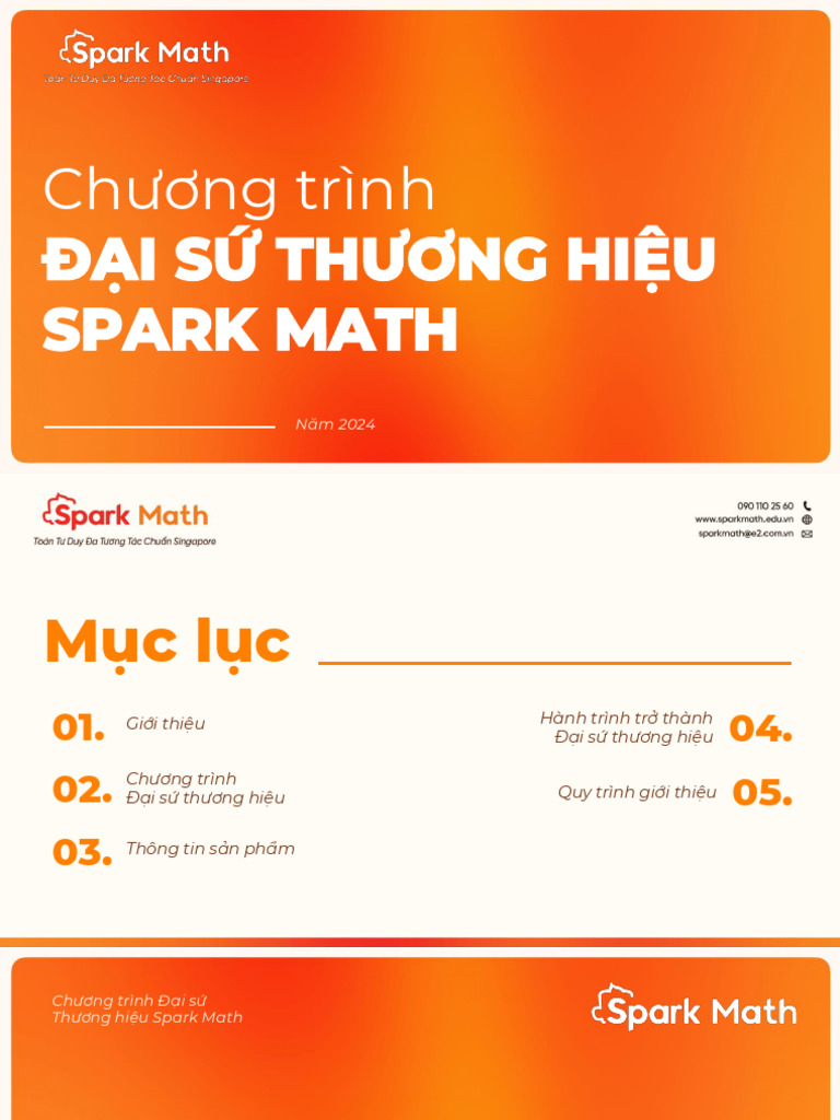 Spark Math KOC - Product Portfolio | PDF