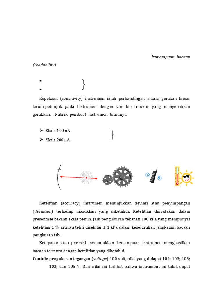 Konsep Dasar Pengukuran-1 | PDF