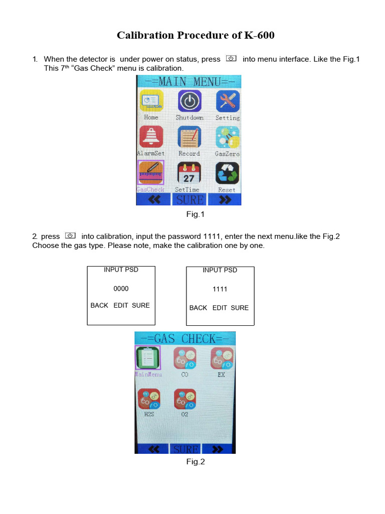 Calibration Procedure of K-600: Input PSD Input PSD | PDF