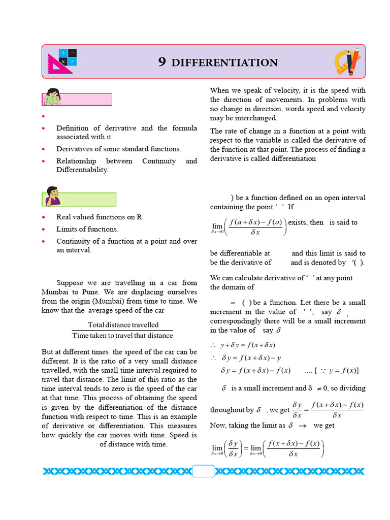 Selfstudys Com File | PDF | Derivative | Function (Mathematics)