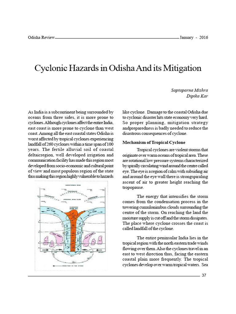 38-42 | PDF | Tropical Cyclones | Eye (Cyclone)