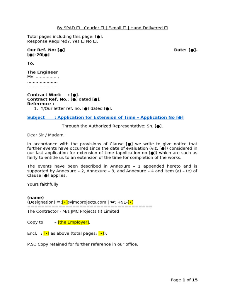 EOT Application | PDF | Employment