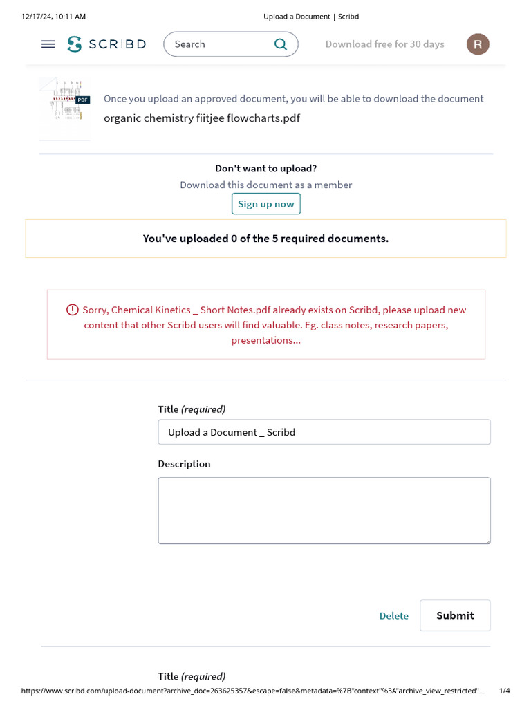 Upload A Document - Scribd | PDF | Scribd | Internet