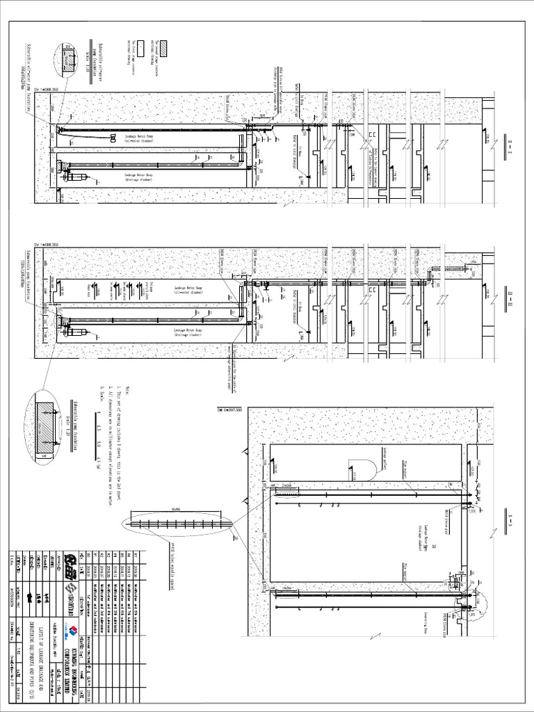 D-ME-HM-14~2 R7 Layout of leakage drainage and dewatering equipments ...