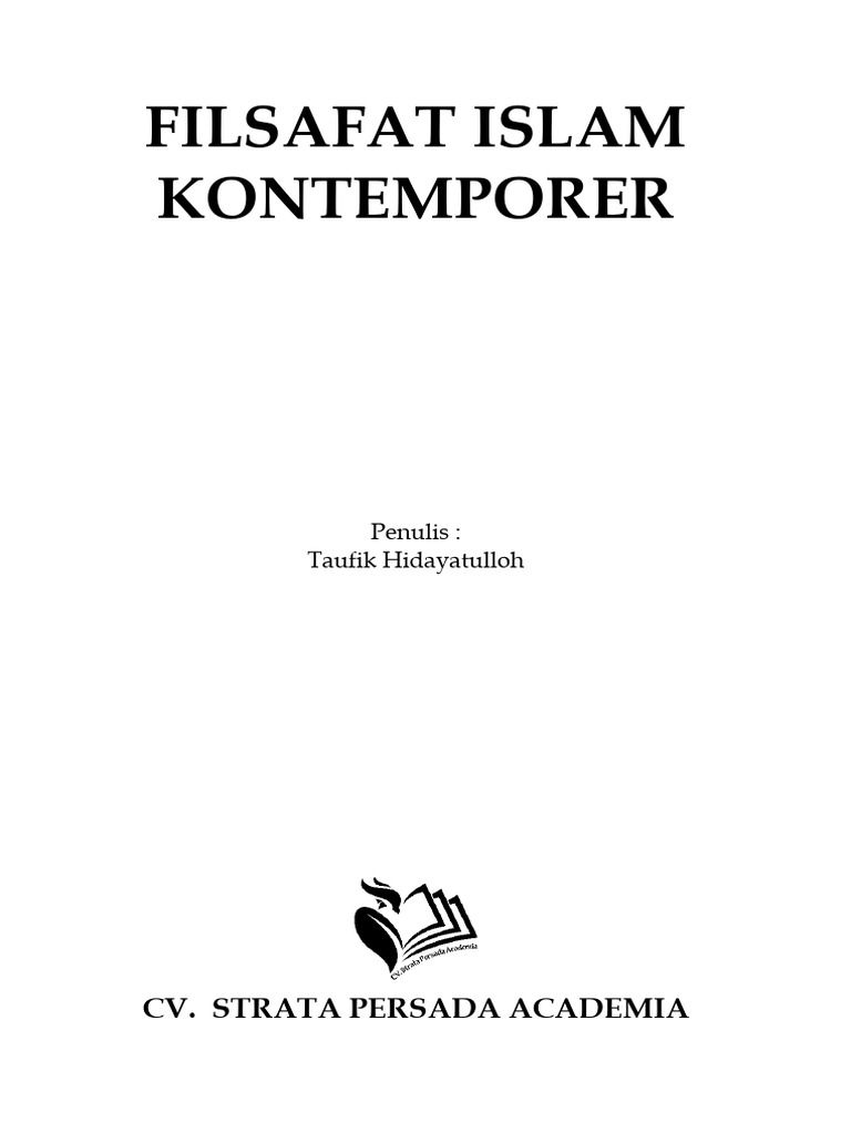 Buku Filsafat Islam Kontemporer | PDF