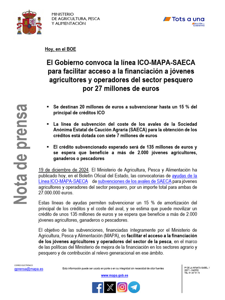 241219lineaico Mapa Saecaboe - tcm30 698032 | PDF | Agricultura