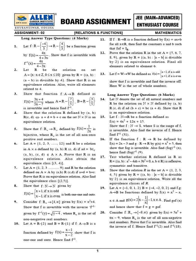 Rev-Assign-02 Board Relations & Functions SC 19.10.2024 | PDF ...