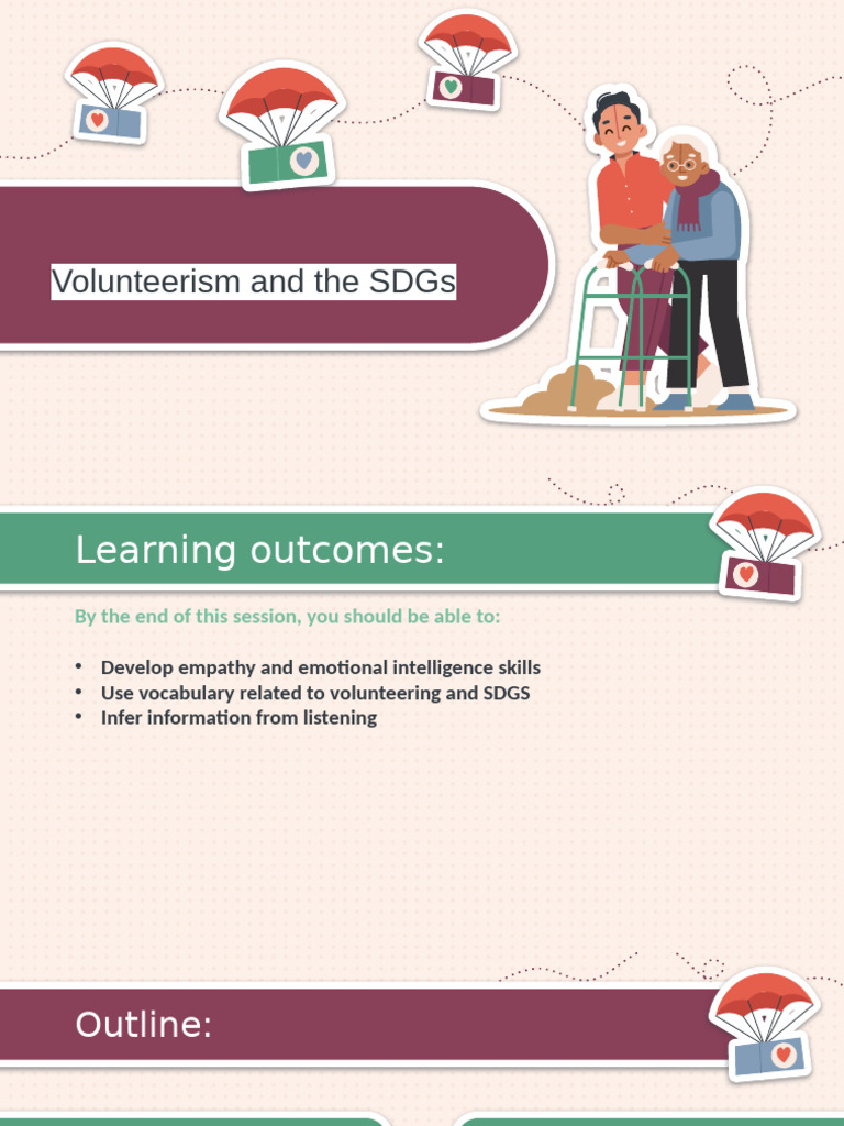 Chapitre 3Volunteerism and the SDGs 24-25 | PDF | Non Governmental Organization | Volunteering