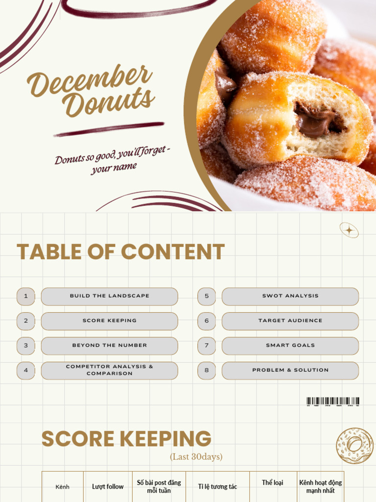 Proposal December Donuts | PDF
