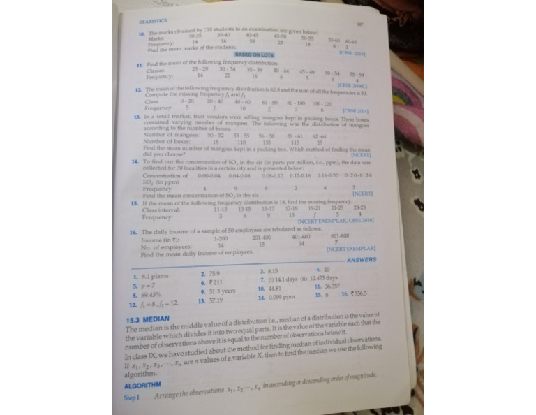 Statistics Questions | PDF