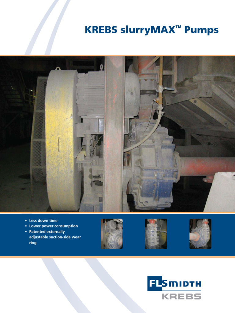 Krebs SlurryMAX Pumps Xtreme Pumps | PDF | Pump | Bearing (Mechanical)