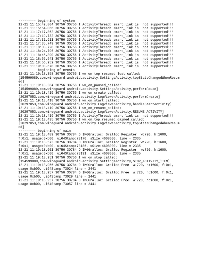 Wireguard Log | PDF