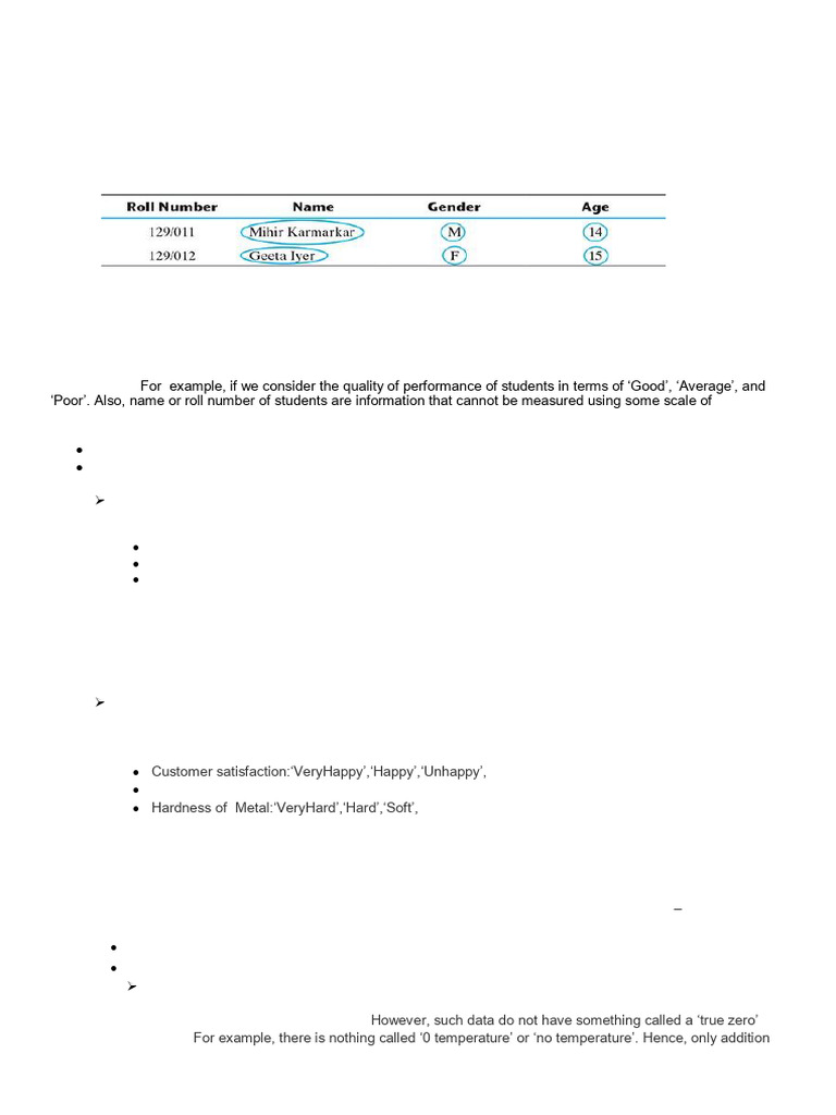 machine learning unit 2 | PDF | Level Of Measurement | Histogram