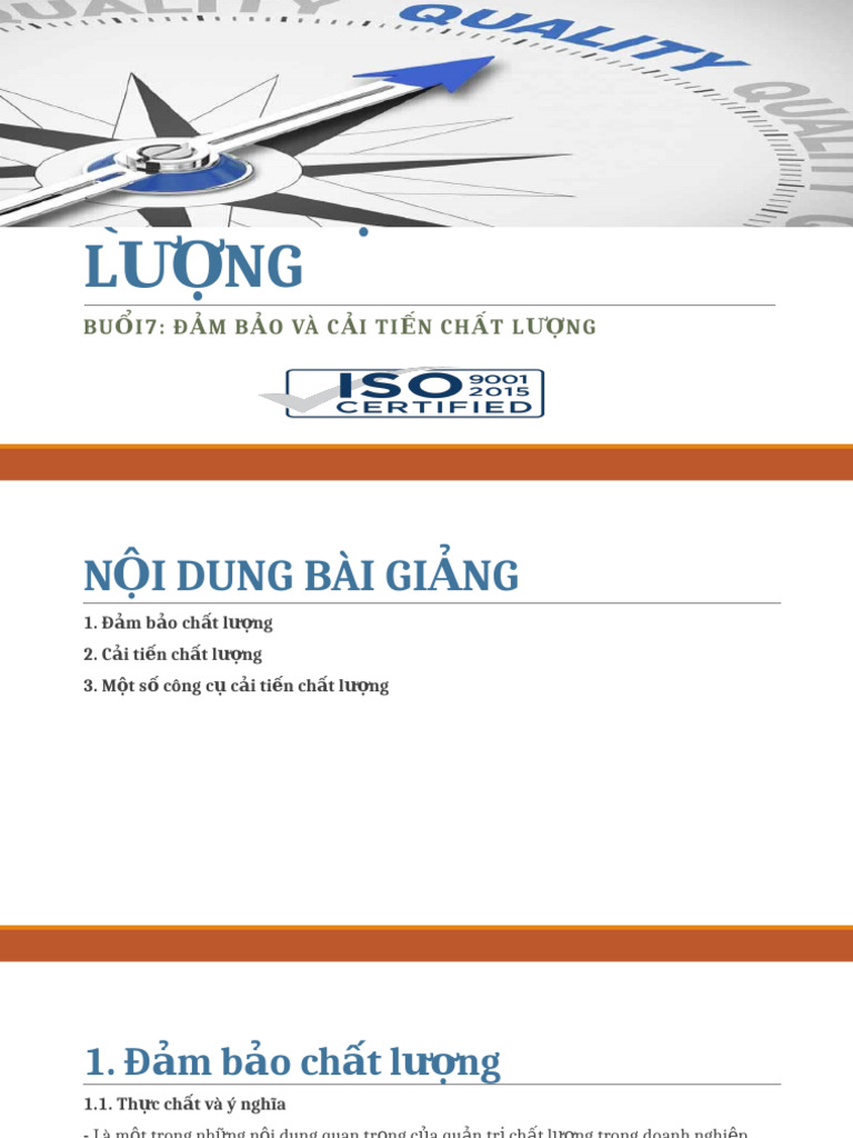 Buoi 7 Dam Bao Va Cai Tien Chat Luong | PDF