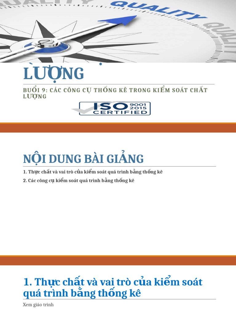 Buoi 9 Cac Cong Cu Kiem Soat Chat Luong | PDF