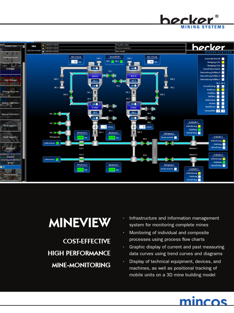 BMS MineView Brochure Web | PDF | Server (Computing) | Infrastructure