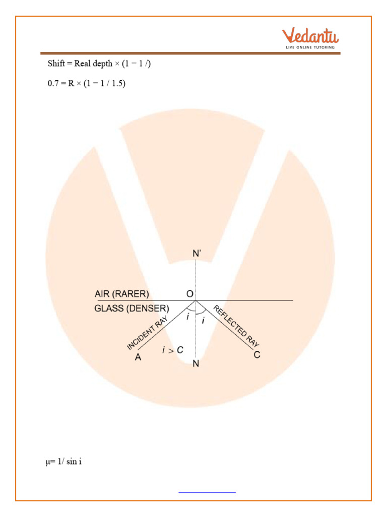 4 (D) | PDF | Reflection (Physics) | Refractive Index