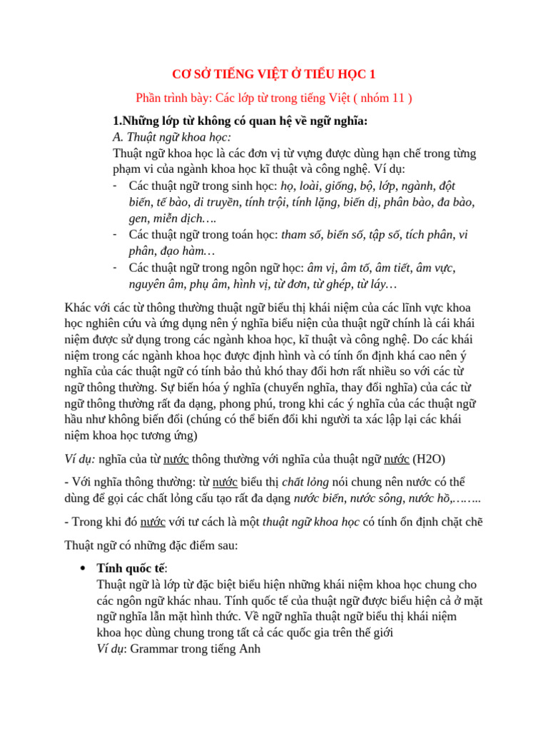 thuyết trình CSTV 1 | PDF