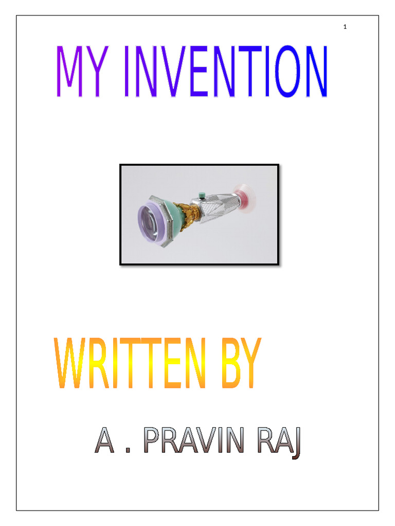 MY INVENTION | PDF