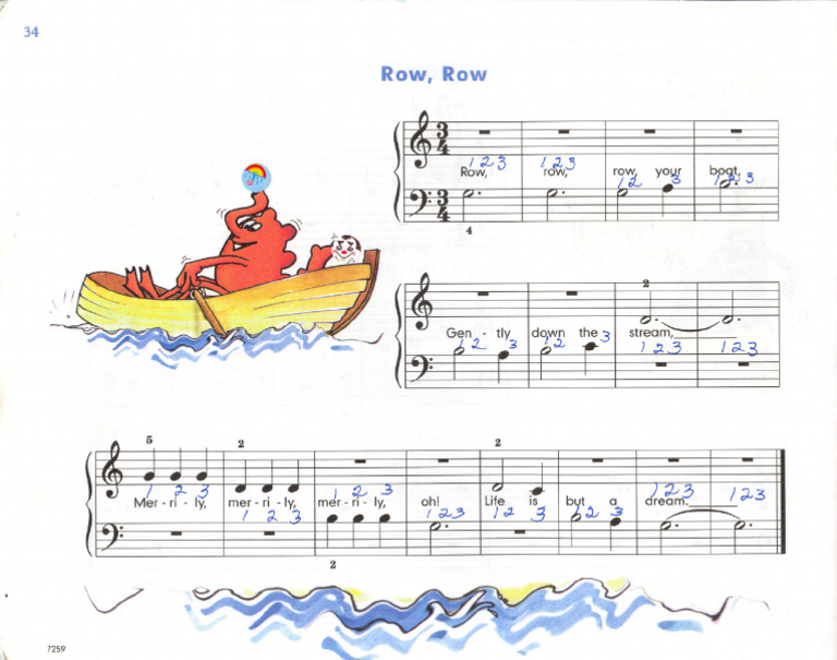 Row, Row, Row Your Boat | PDF