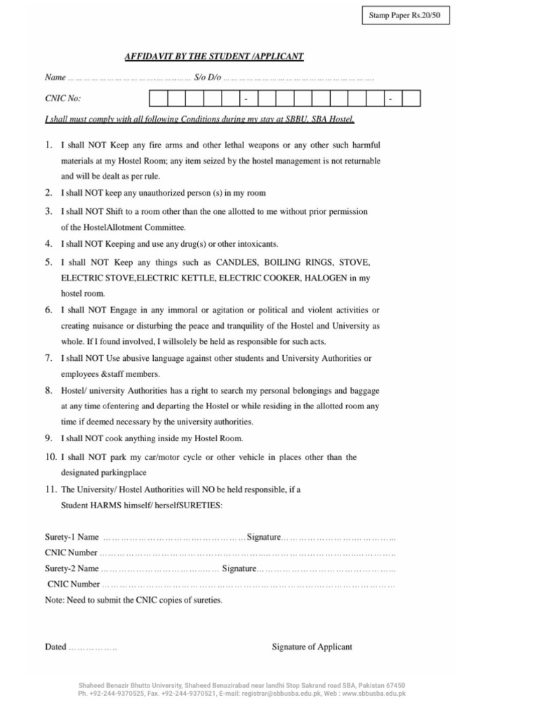 Shan Student's Declaration | PDF