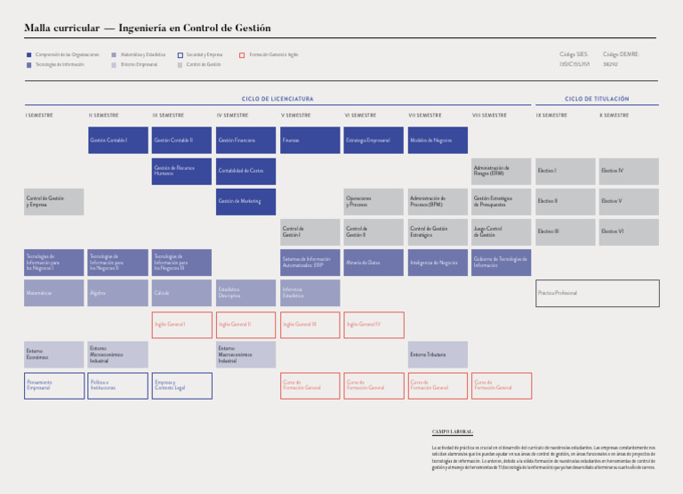 Malla Control de Gestion 2020 | PDF | Business | Contador