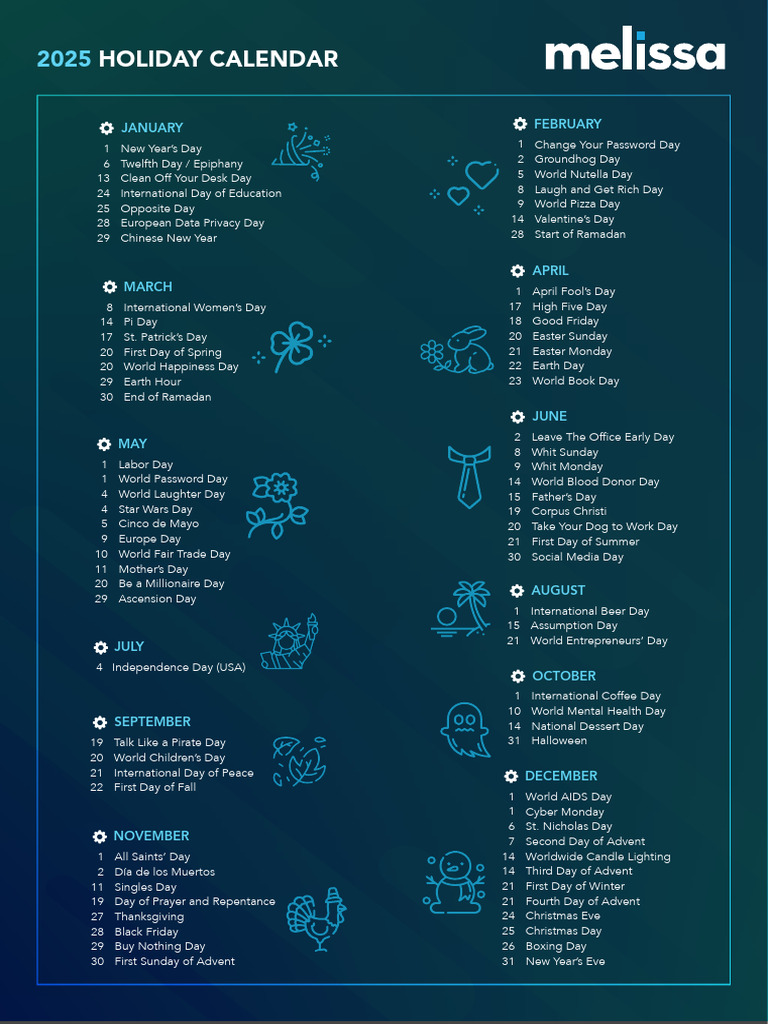 eu-holiday-calendar-2025 | PDF | Advent | Holidays