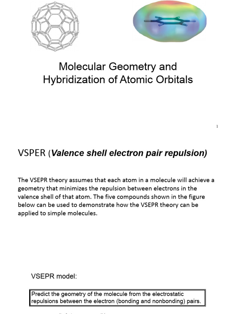Module 3 VSPER and Organic Compounds.pptx | PDF | Chemical Bond ...