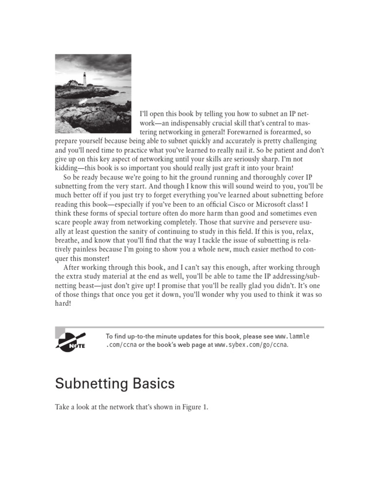 Todd Lammle - Subnetting-Sybex (2017) - 7 | PDF