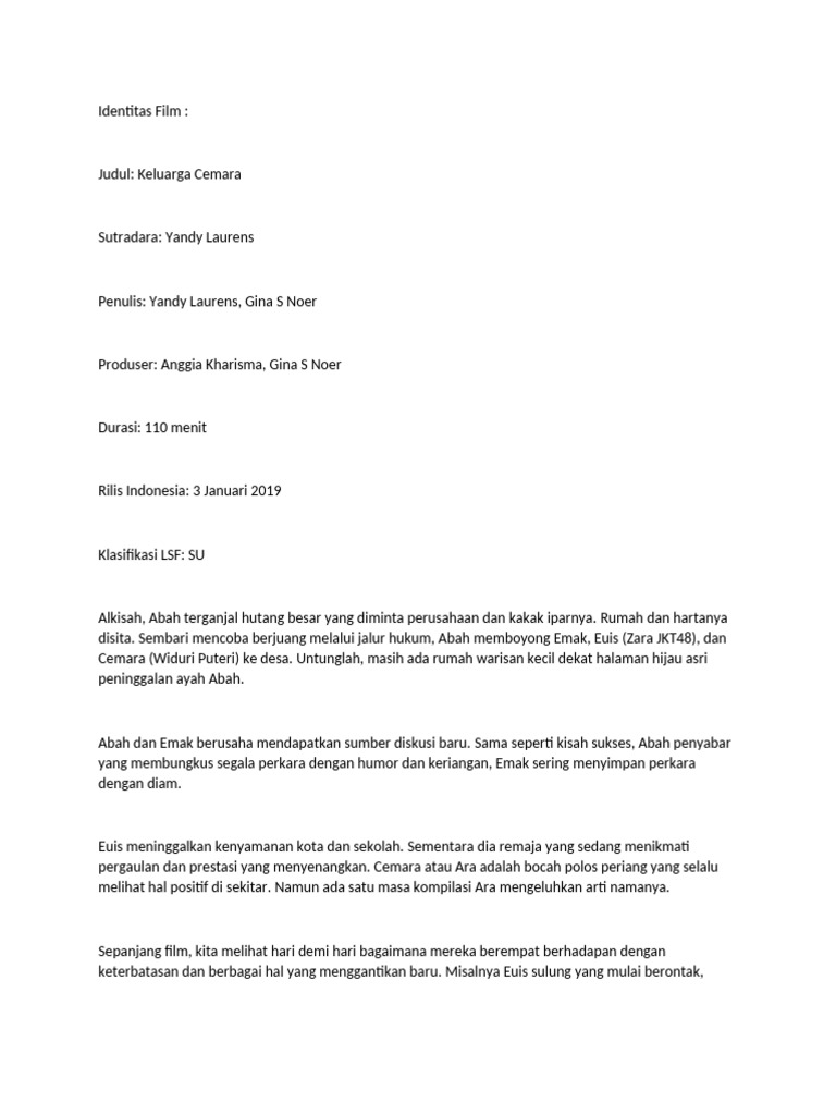 Identitas Film | PDF