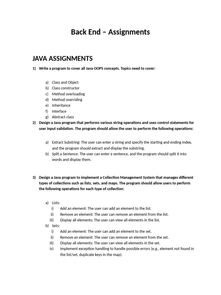 141d736f-289a-4d16-abe3-4539e5a2e4b4_1716371671498_Back-End-Assignments | PDF | Databases ...