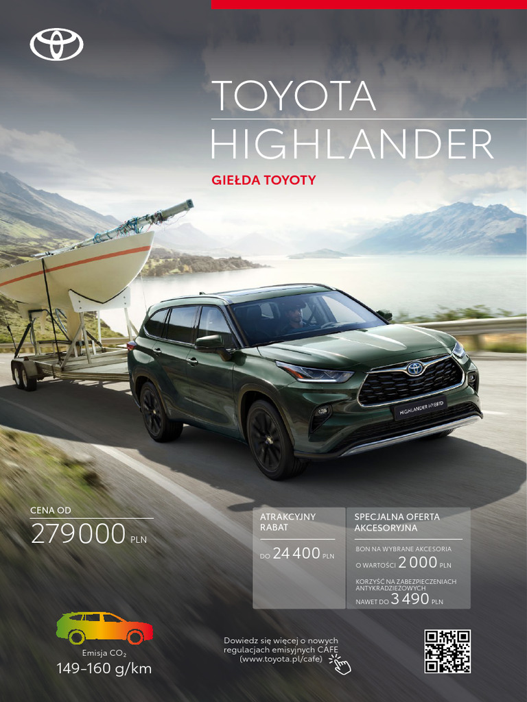 Spec Highlander My24 Gielda Toyoty | PDF