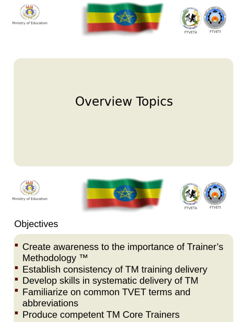 Overview Topics and TVET Reforms | PDF | Vocational Education | Learning