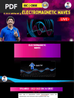 Class 12 EM Waves PYQs | PDF | Electromagnetic Radiation | Waves